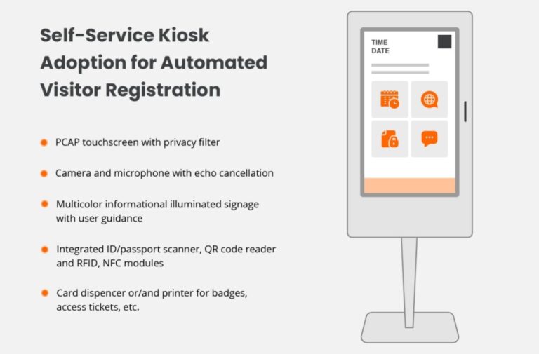 Transforming Visitor Management Through Interactive Self-Service Kiosks - friendlyway
